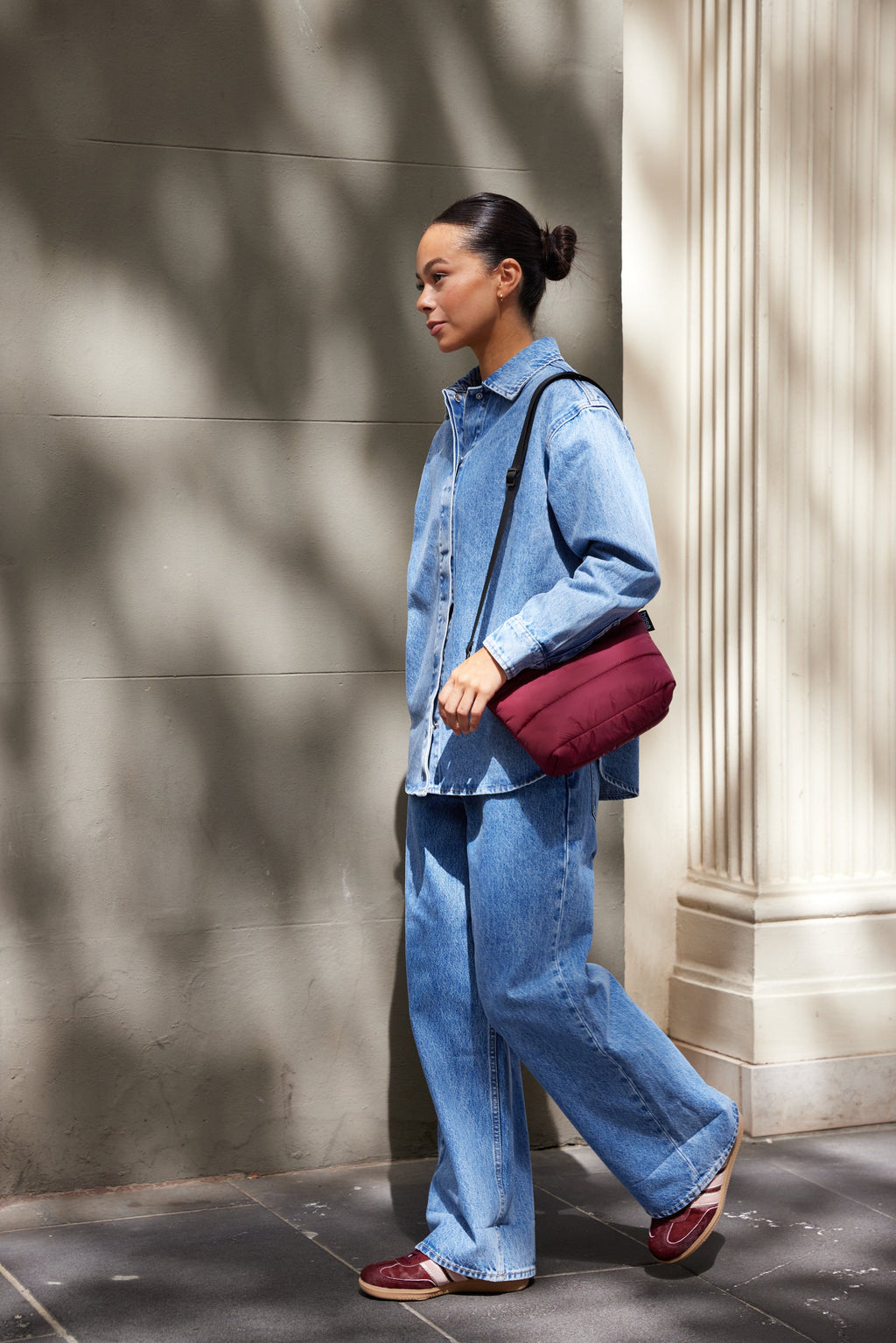 Stash Base Crossbody | Cloud Crossbody Bag With Zip – Base Supply