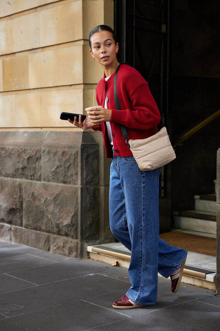 Stash Base Crossbody | Cloud Crossbody Bag With Zip – Base Supply