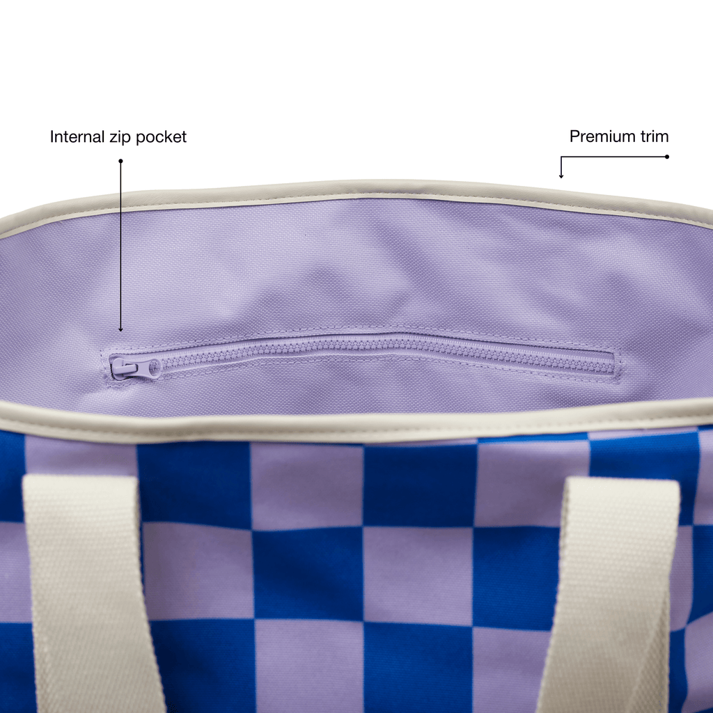 Beach Base | Women’s Beach Bag in Coastal Pattern – Base Supply